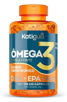 Ômega 3 Tripla Fonte 1000mg Katiguá com 120 Cápsulas | Farmácias Heroos