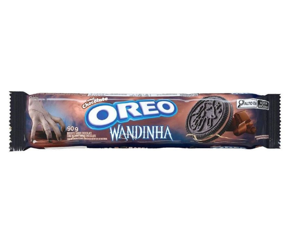 Biscoito Recheado Oreo Chocolate Wandinha 90G | Farmácias Heroos