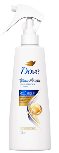Leave-in Multifuncional Dove Reconstrução 5 em 1 Spray 175ml ...