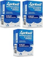 Kit 3x Lactosil 10.000 Fcc 30 Tabletes Lactase | Farmácias Heroos