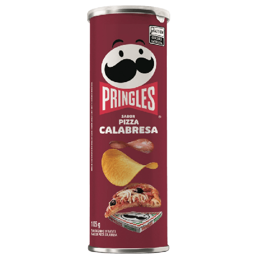 Batata Pringles Pizza Calabresa 105g | Farmácias Heroos