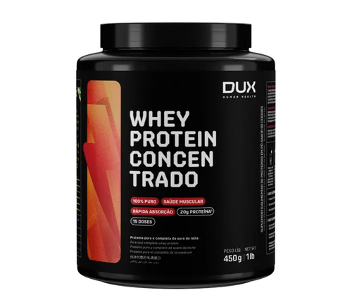 Whey Protein Concentrado Dux Nutrition Sabor Coco 450g | Farmácias Heroos
