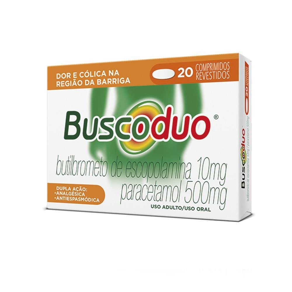 BUSCODUO 20CPR | Farmácias Heroos