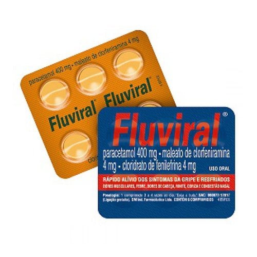 Fluviral com 6 Comprimidos
