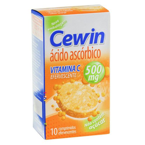 Cewin 500mg com 10 comprimidos efervescentes