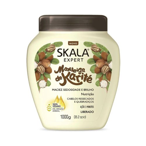 Creme De Tratamento Skala Manteiga De Karite 1kg