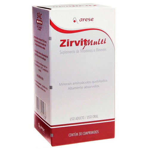 Zirvit Multi com 30 Comprimidos