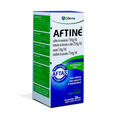 AFTINE SUSP ORAL 20ML | Farmácias Heroos