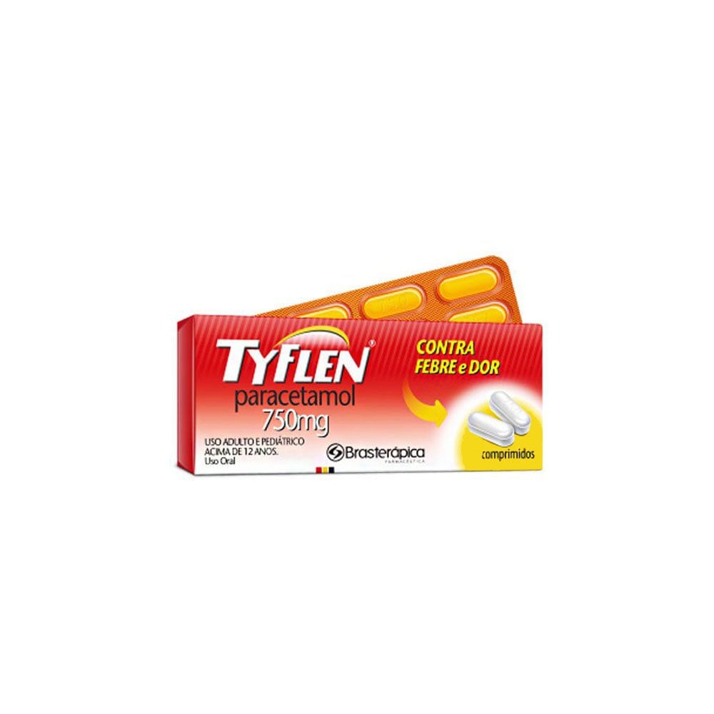 Tylalgin Comprimido 750mg blister com 10 comprimidos
