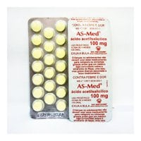 AS MED 100MG INF 20CPR | Farmácias Heroos