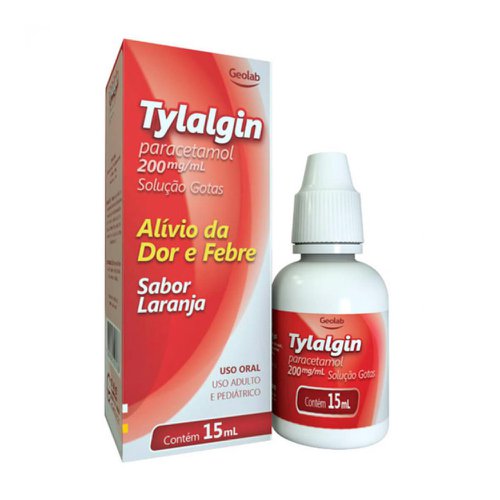TYLALGIN 200 MG GTS C/15 ML