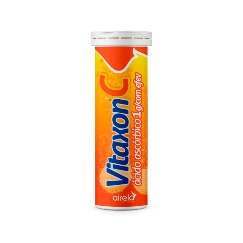 Vitaxon C 1g Sabor Laranja 10 Comprimidos