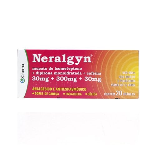 Neralgyn com 20 Comprimidos