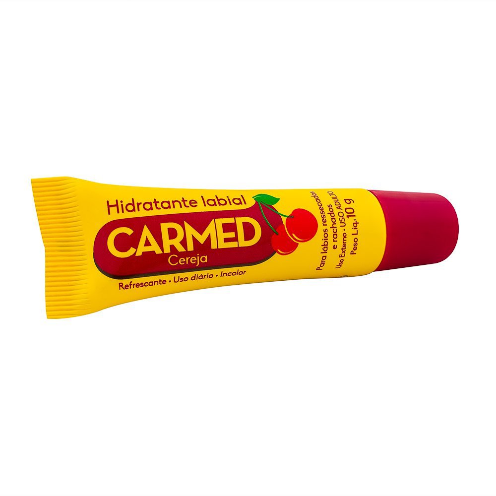 Carmed Creme Hidratante Protetor Labial Sabor Cereja 10g | Farmácias Heroos