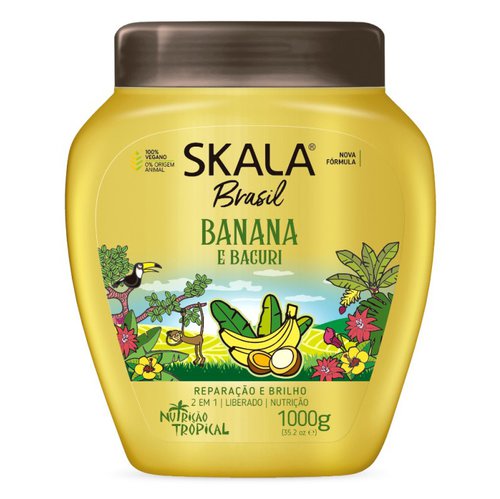 Creme de Tratamento Skala Brasil Banana e Bacuri 1Kg