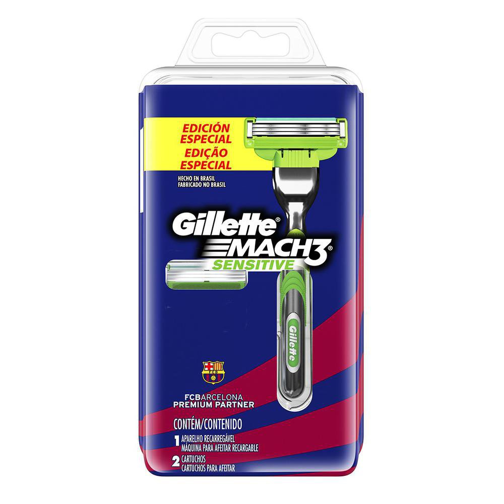 APAR BARBA GIL MACH 3 SENSITIVE + CARGA MACH3 BARC