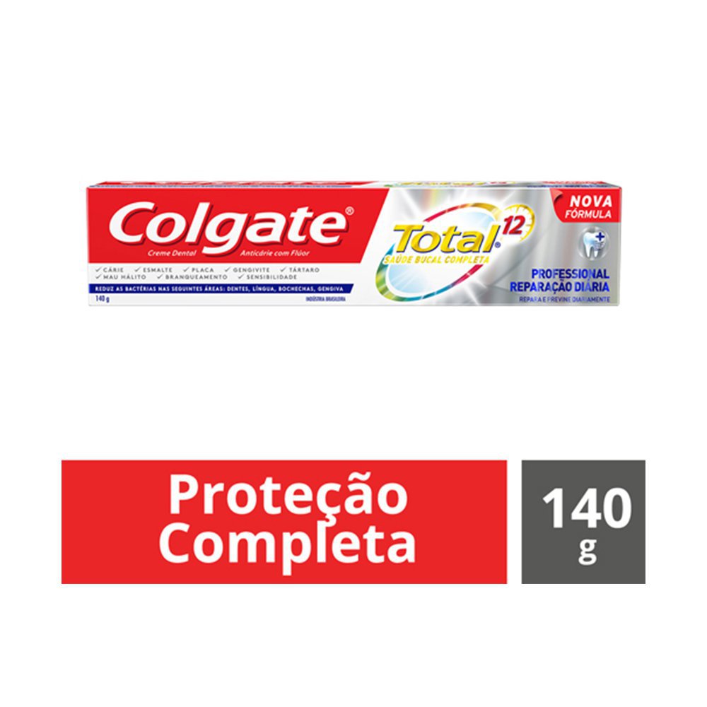 CREME DENTAL COLGATE TOTAL REPARACAO DIARIA 140G
