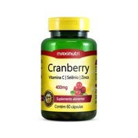 Cranberry 400mg MaxiNutri 60 capsulas