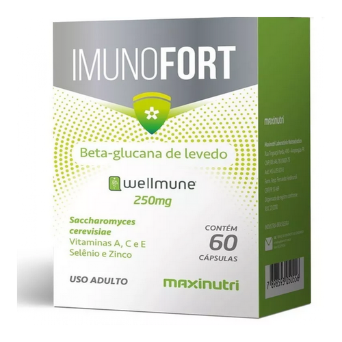 IMUNOFORT 250MG 60 CAPS | Farmácias Heroos