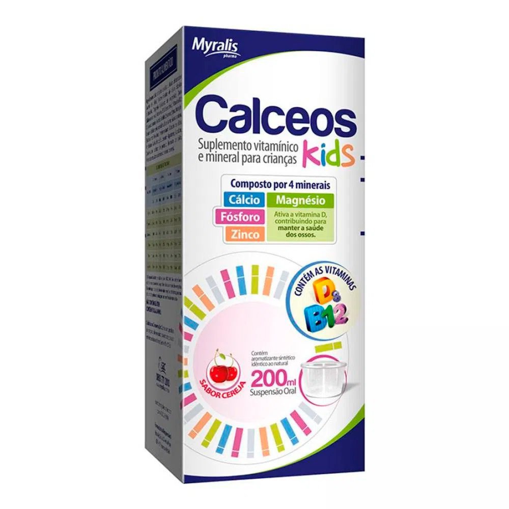 CALCEOS KIDS 200ML | Farmácias Heroos