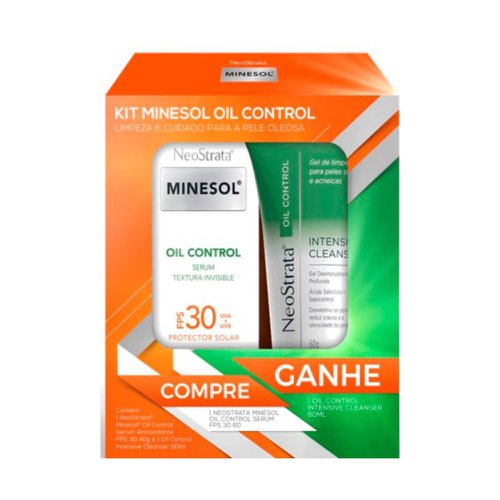 KIT MINESOL OIL F30+NEOSTRATA | Farmácias Heroos