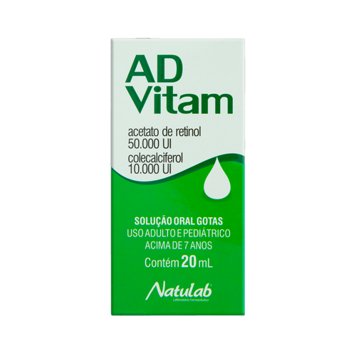 Suplemento de Vitamida Ad-Vitam Gotas 20ml