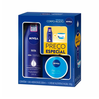 Kit Hidratante Nivea 200ml + Creme Nutritivo Facial 100g