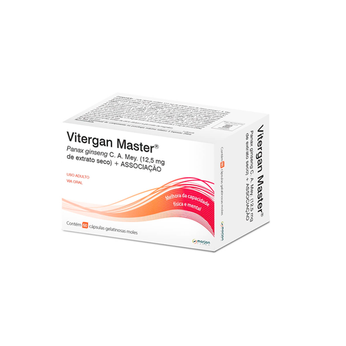 Vitergan Master com 60 Cápsulas