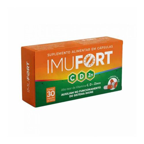IMUFORT 500MG 30CAPS | Farmácias Heroos