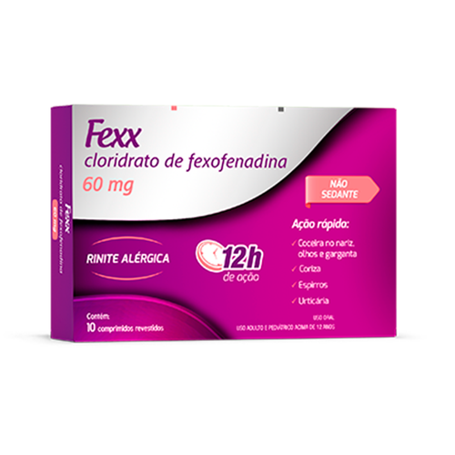 Fexx 120mg – 10 Comprimidos Revestidos | Farmácias Heroos