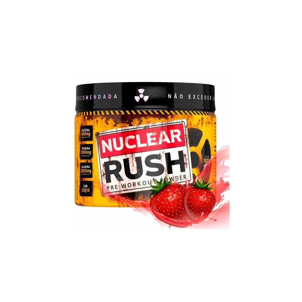 NUCLEAR RUSH MORANGO 100G | Farmácias Heroos