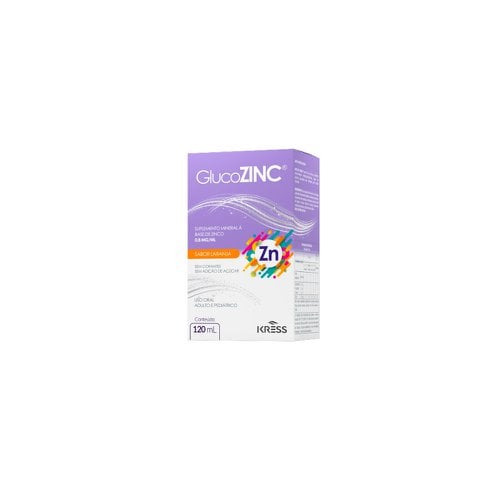 GLUCOZINC LARANJA 120ML | Farmácias Heroos