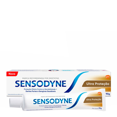 Creme Dental Sensodyne Ultra Protecao 90g
