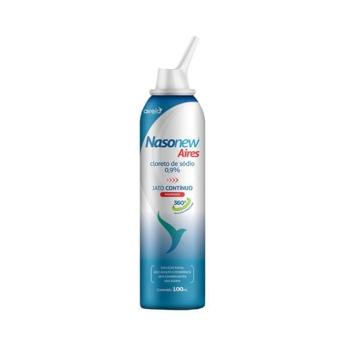 Nasonew Aires 0,9%, caixa com 1 frasco spray com 100mL de solucao de ...