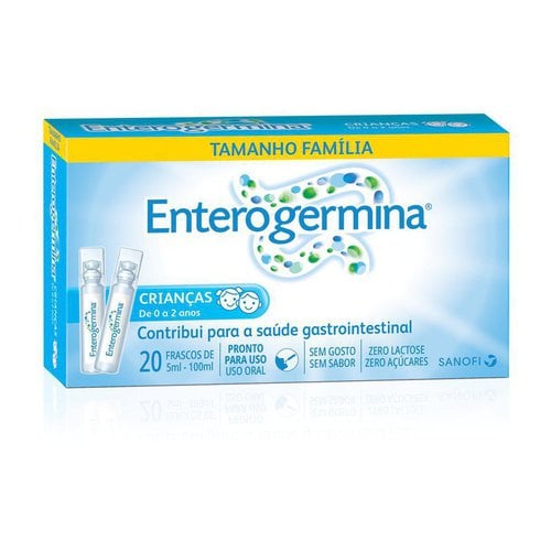 ENTEROGERMINA 20 FRASCOS 5ML | Farmácias Heroos
