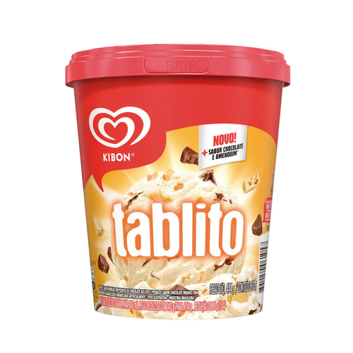 Kibon Tablito Pote 475g | Farmácias Heroos