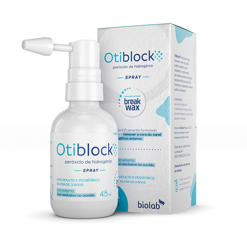 OTIBLOCK SPRAY 45ML | Farmácias Heroos