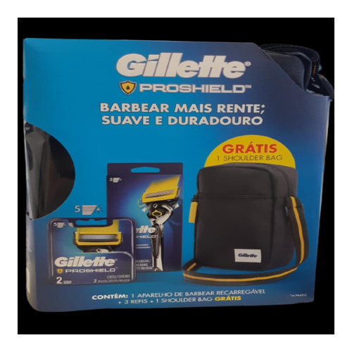 KIT GILETTE PROSHIELD AP+RF+SH | Farmácias Heroos