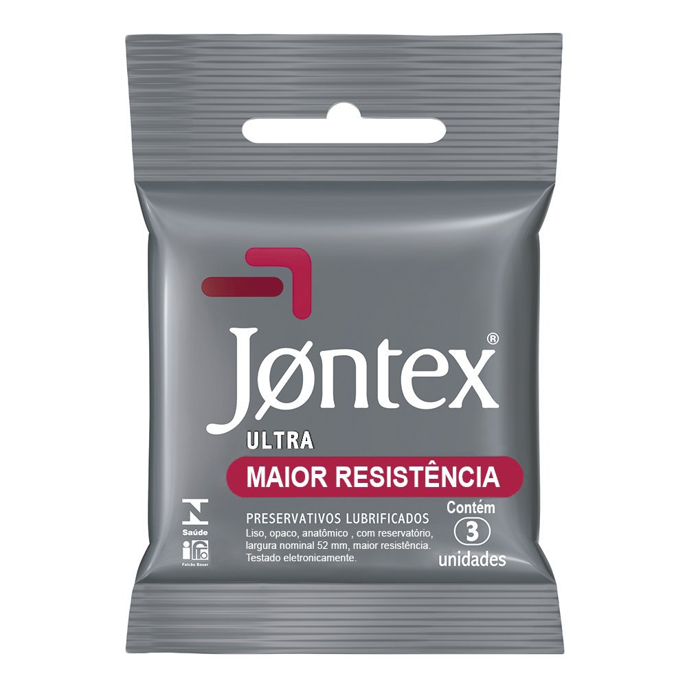 Preservativo Jontex Ultra 3 Unidades