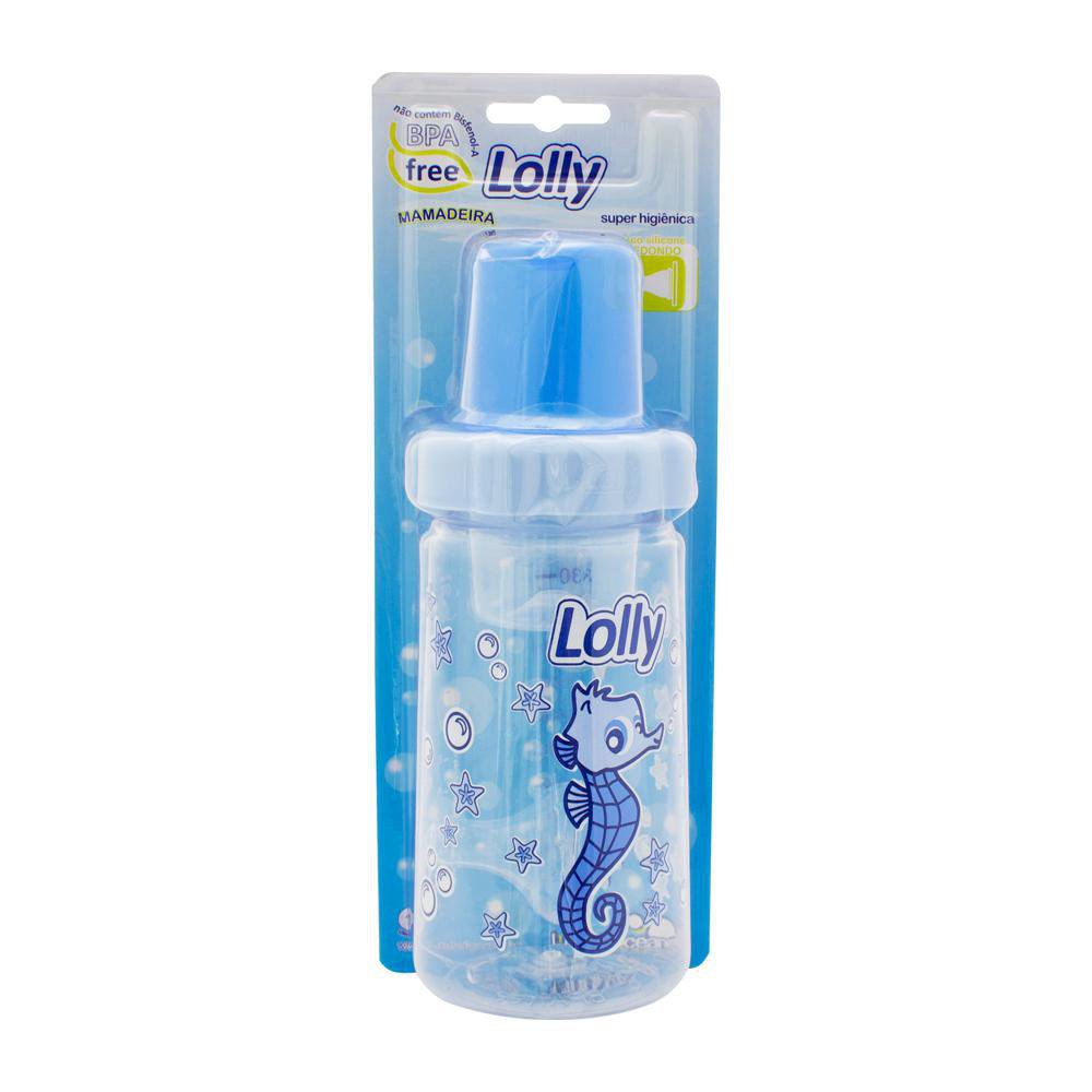 MAMADEIRA LOLLY BABY OCEANO AZUL 330ML
