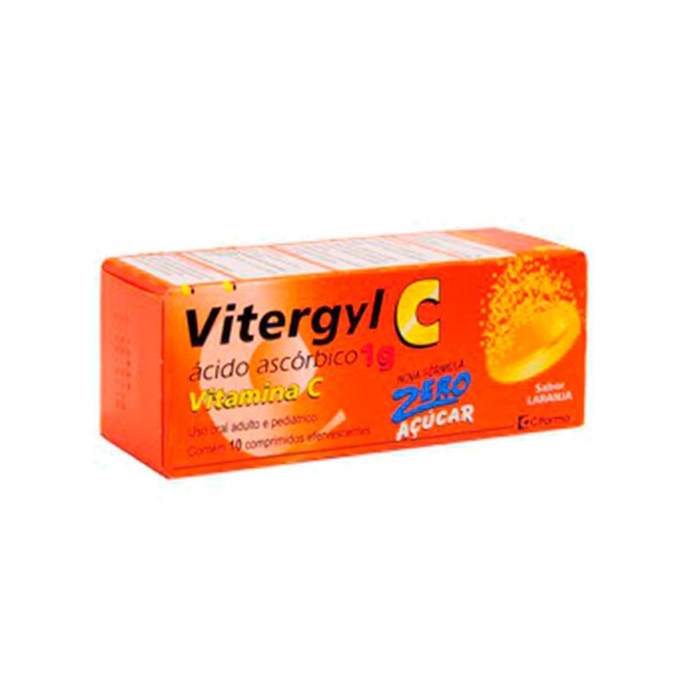 Vitergyl c 1g com 10 comprimidos