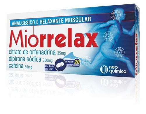 Miorrelax com 20 Comprimidos