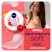 Creme Hidratante Nivea Soft Romã 97g | Farmácias Heroos