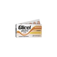 Glicel 2,254g, caixa com 6 supositórios de uso adulto
