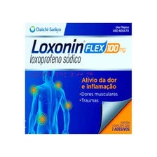 Loxonin Flex 100Mg Com 7 Adesivos | Farma Ponte