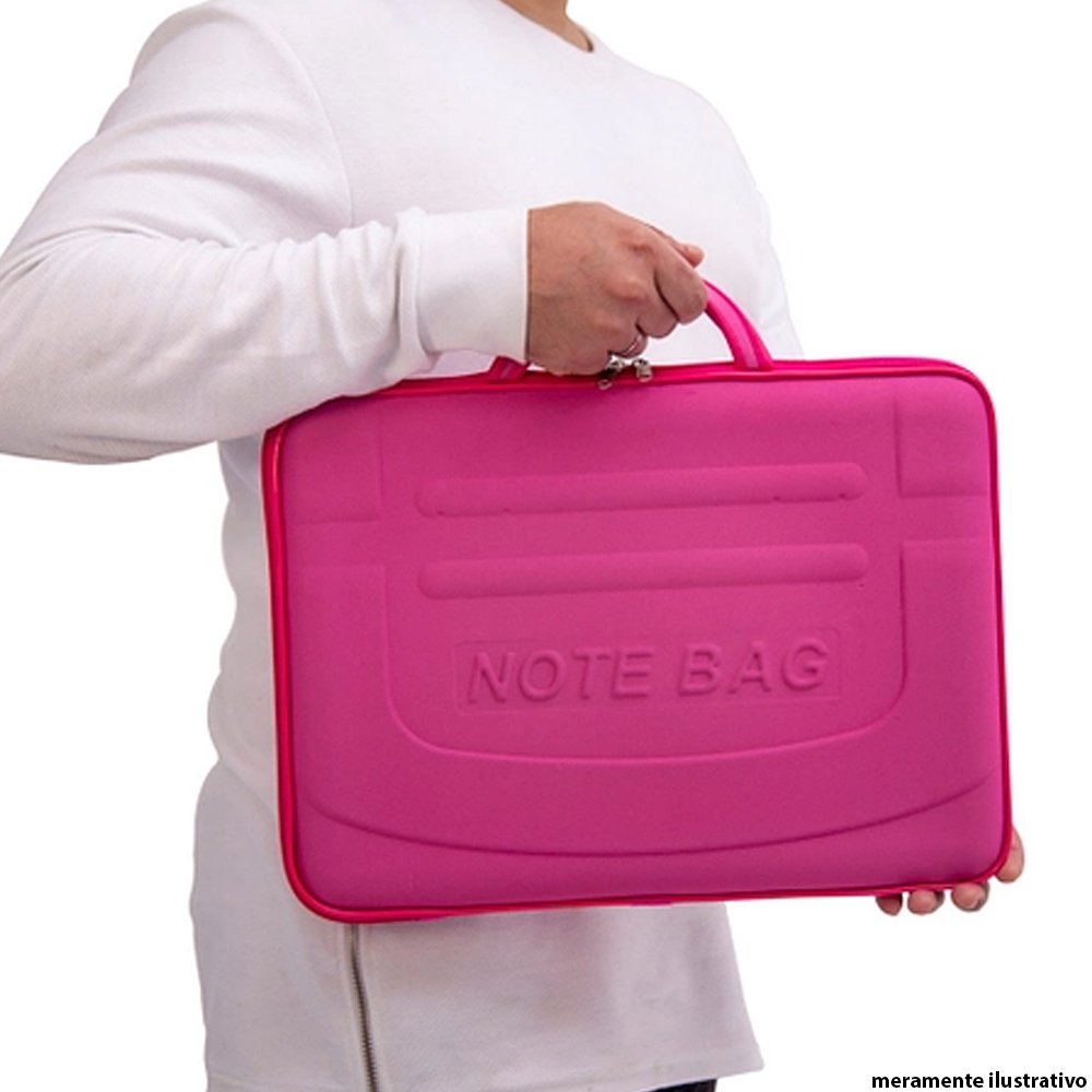 Capa Para Notebook Prime 15.6 Polegadas Com Bolso E Alça De Mão ...