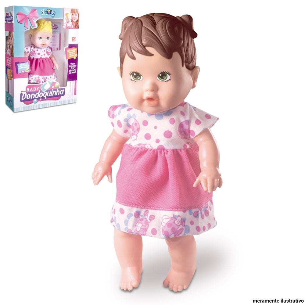 Boneca Baby Dondoquinha Com Certidão - Feira da Madrugada SP