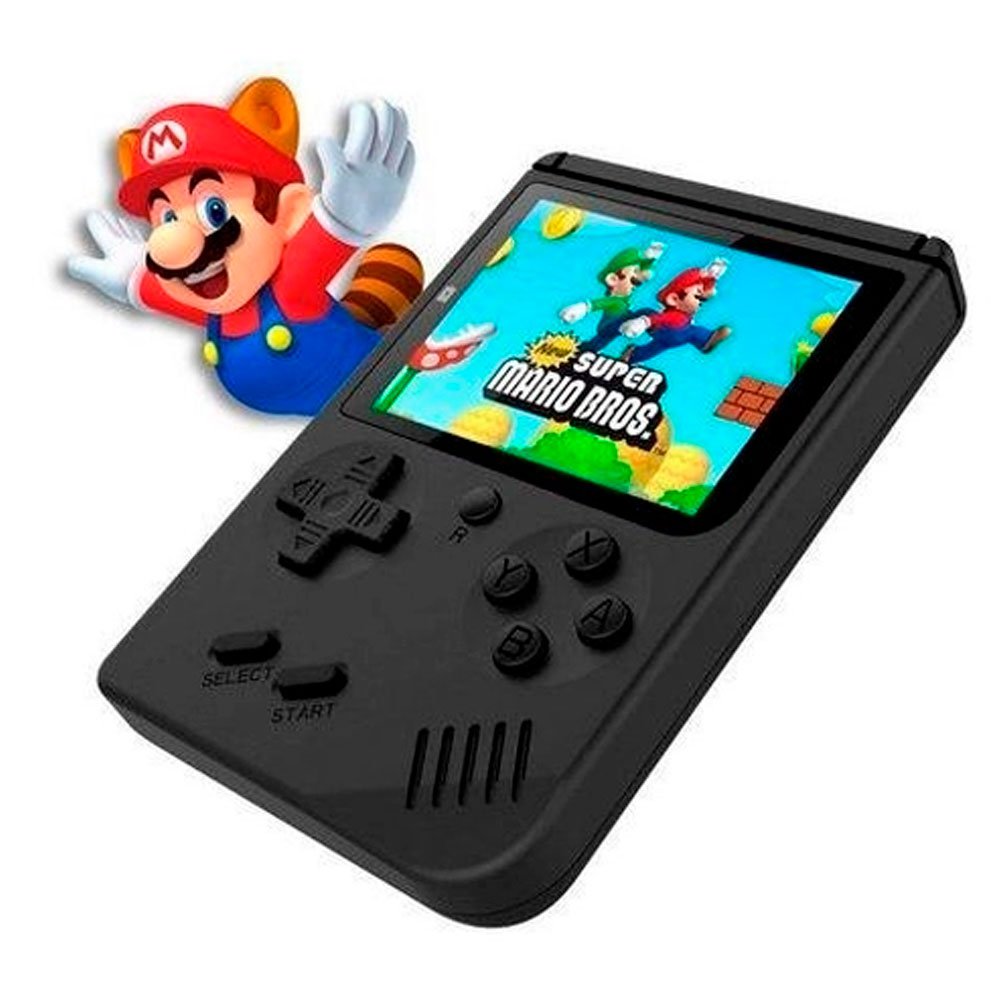 Vídeo Game Retrô Portátil 400 Jogos Display LCD Tela 3 Vídeo Game Retrô Portátil 400 Jogos Display LCD Tela 3