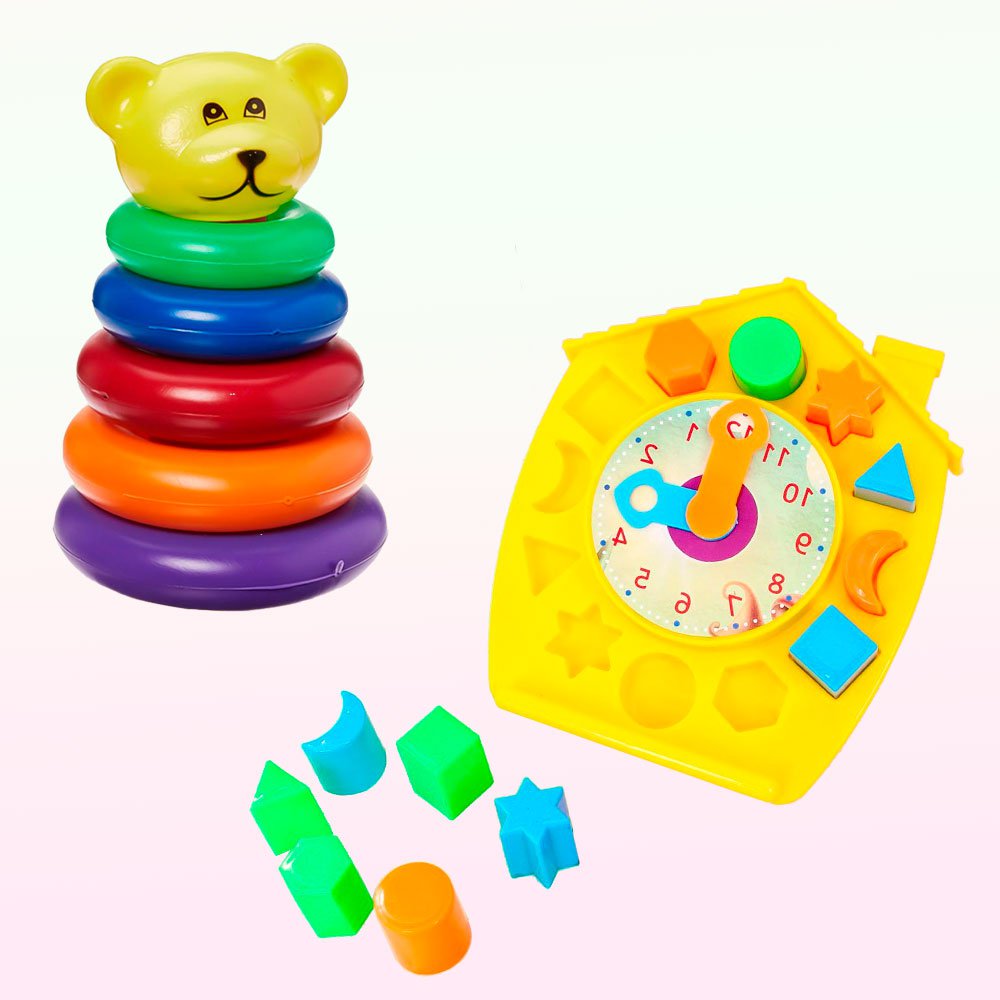 Meu Ursinho Didático Argolas Jogo Educativo - Pica Pau | Feira da ...