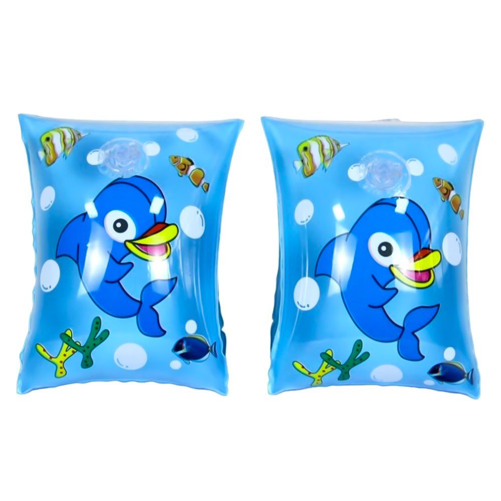 Boia Inflável De Braço Infantil Bichinhos Aquáticos 23x13 CM | Feira da ...